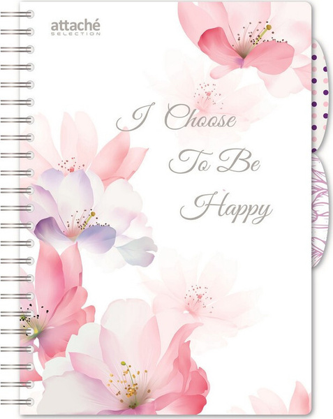 Бизнес-тетрадь А4,140л,кл,спир.пласт Attache Selection Flower Dreams 876751 ozon купить на OZON ...