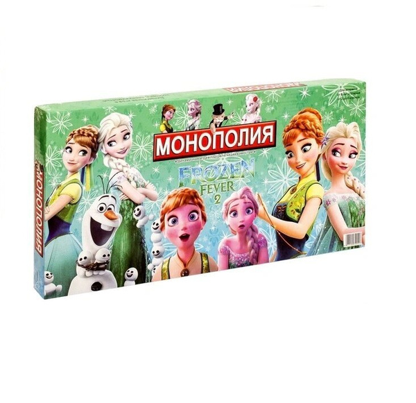 Детская настольная игра Монополия. Холодное сердце 2 - купить с ...