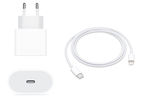 Сетевое зарядное устройство 113101, 20 Вт, Apple 30-pin, Quick Charge 3 ...