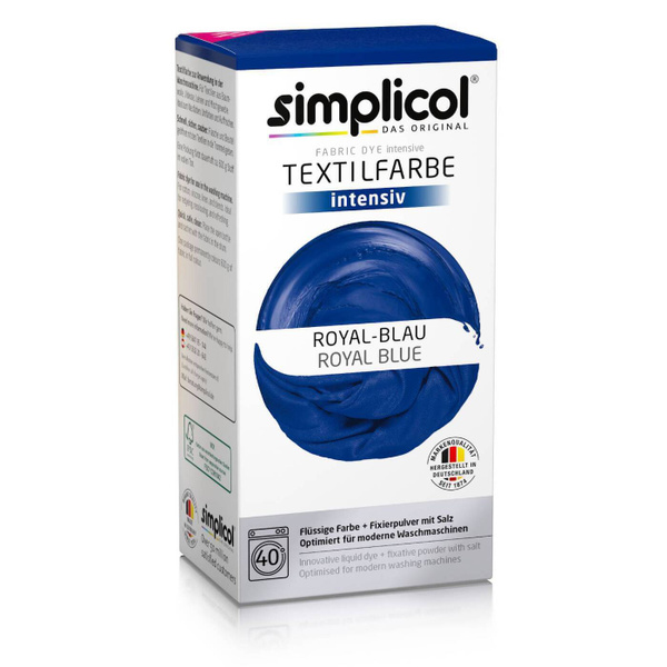 Краска Simplicol Intensiv для окрашивания хлопка, льна и вискозы в ...