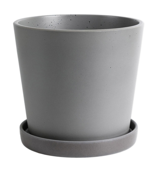 Miss Pots Горшок для цветов, серый, 15 см х 17.5 см, 2.2 л, 1 шт ...