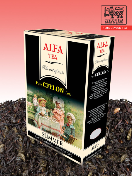 Чай ALFA TEA 4 сезона - ЛЕТО Цейлон 80г. - купить с доставкой по ...