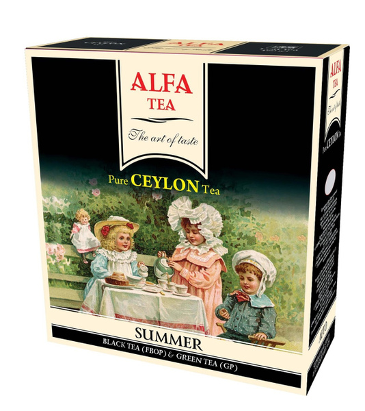 Чай ALFA TEA 4 сезона - ЛЕТО Цейлон 160г. - купить с доставкой по ...