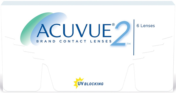 ACUVUE Контактные линзы Акувью 2, 6 шт., -6.50 / 8.7/ 2 недели - купить ...