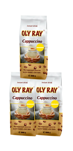 Капучино OLY RAY "VANILLA", пакет, 3 шт/ 3 кг. - купить с доставкой по ...