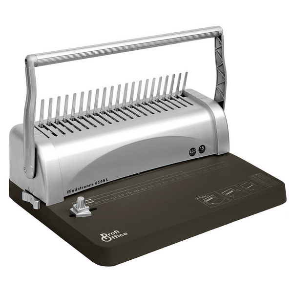 Брошюровщик ProfiOffice Bindstream K1451, А4, 14л./450л., пл.пруж. - купить с доставкой по ...