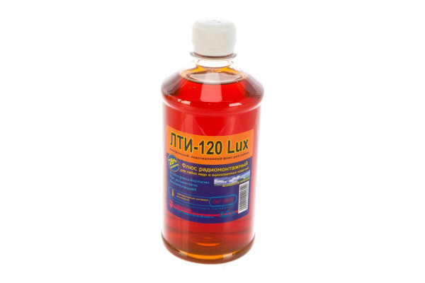 Флюс ЛТИ-120 Lux 500 мл LTI-120LUX-500 - купить с доставкой по выгодным ...