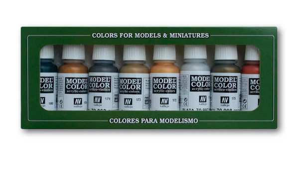 Набор красок Vallejo MODEL COLOR SET: METALLIC COLORS (8) купить на ...