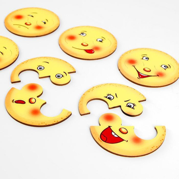 Smile Decor, Картинки-половинки, Колобки - купить с доставкой по ...