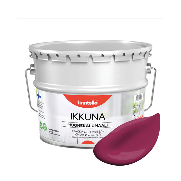 Краска FINNTELLA IKKUNA для мебели, для дерева и для деревянных ...