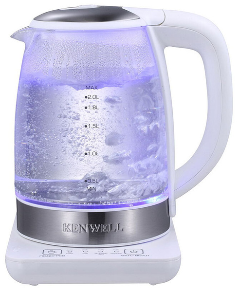 Купить электрический чайник KENWELL, Пластик/стекло по низкой цене ...