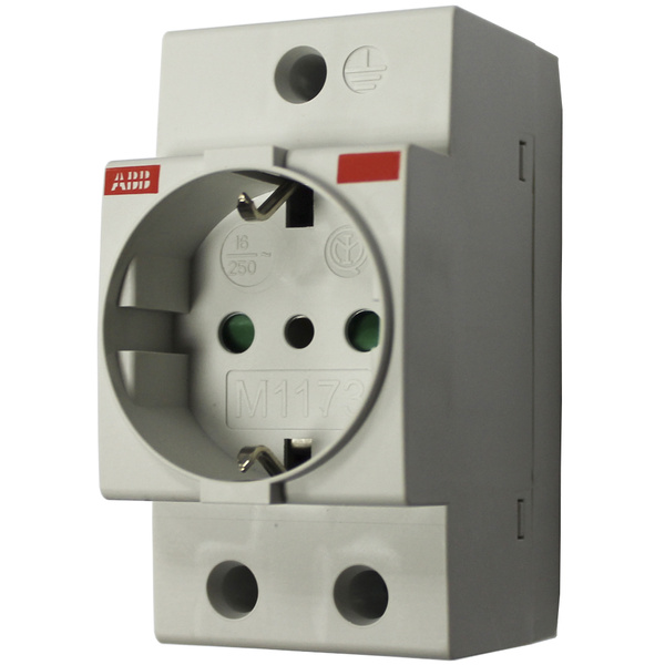 Розетка электрощитовая ABB M1173 на DIN-рейку 16А, 220V 2CSM110000R0701 ...