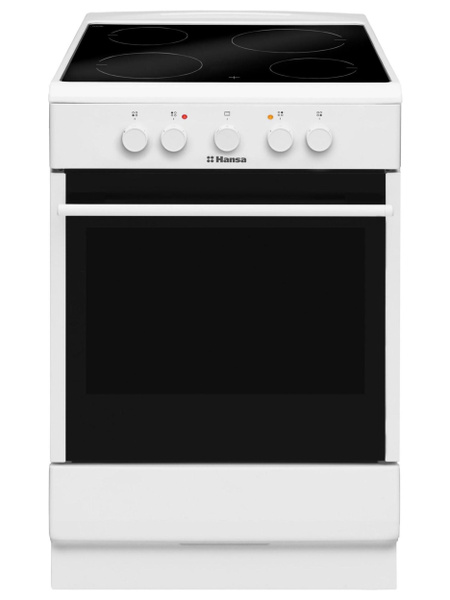Электрическая плита Hansa FCCW53008 стеклокерамика, 50 см, объем 68 л ...