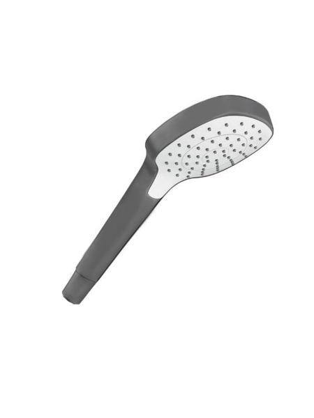 Ручной душ 110 мм, 1 режим, шлифованный черный, Hansgrohe Croma Select ...