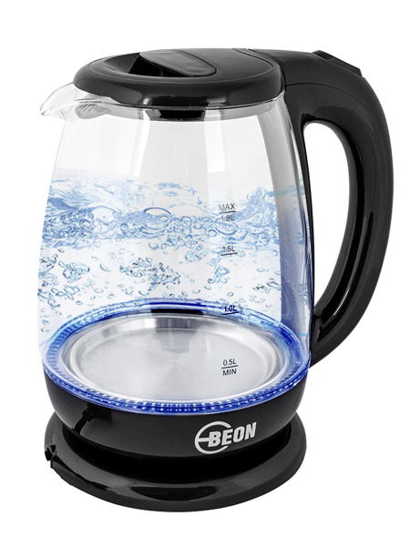 Купить электрический чайник BEON BN-370, Пластик/стекло по низкой цене: отзывы, фото ...