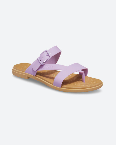 Сланцы Crocs Tulum Toe Post Sandal W - купить с доставкой по выгодным ...