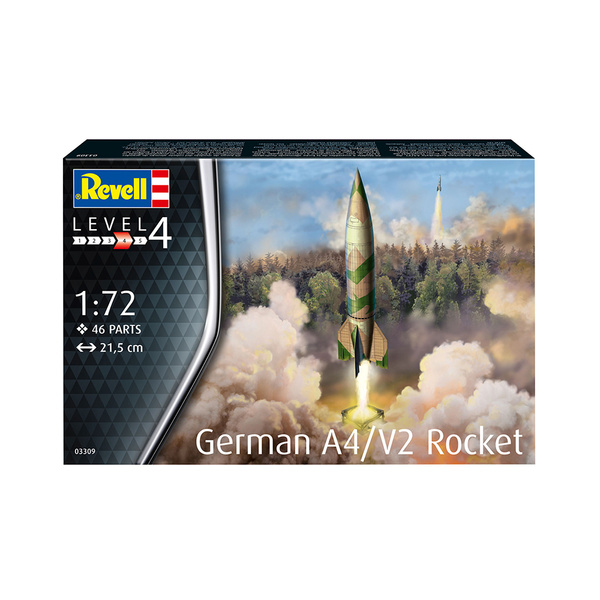 Revell 03309 Модель сборная Немецкая баллистическая ракета A4/V2 Rocket ...