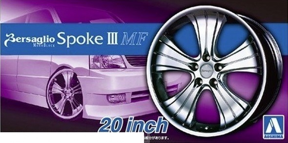 Сборная модель Aoshima 05465 Work Bersaglio Spoke 3 MF 20 inch Масштаб ...
