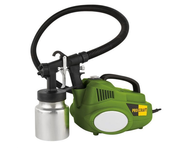 Краскопульт электрический Procraft PSE 950, 600 Ватт, сопло 1.0/1.8/2.5 купить на OZON по низкой ...