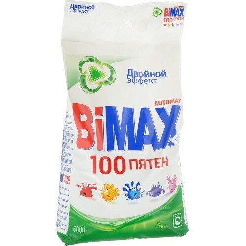 BiMAX Стиральный порошок 6000 г - купить с доставкой по выгодным ценам в интернет-магазине OZON ...