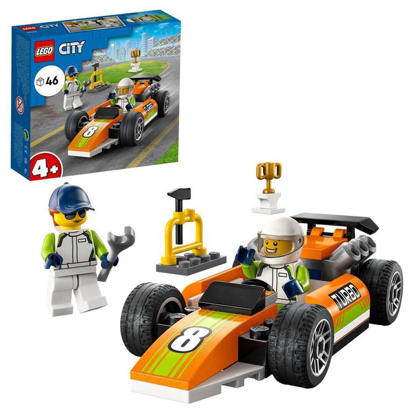 60322 Конструктор LEGO City Great Vehicles Гоночный автомобиль 46 ...