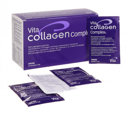 Питьевой коллаген Vita Collagen Complex (Швейцария) с астаксантином ...