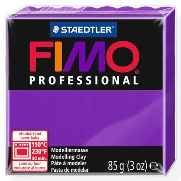 Полимерная глина Fimo Professional 8004-6 лиловый (purple) 85 г ...