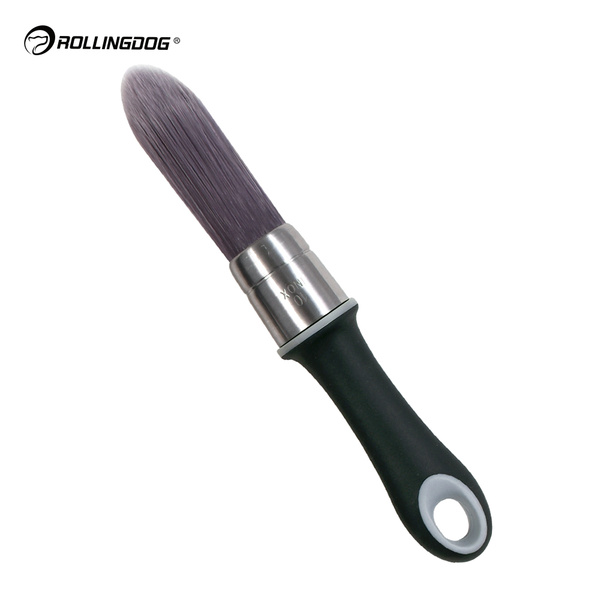 Кисть малярная круглая с короткой ручкой ROLLINGDOG DETAIL PRO PT1000 ...