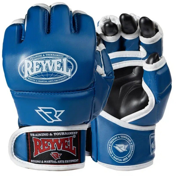 Шингарды ММА Reyvel M1 синие купить на OZON по низкой цене (447232938)