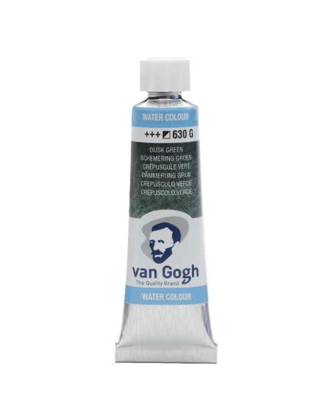 Краска акварельная Van Gogh №630 Сумеречно-зеленый, туба 10мл. - купить ...