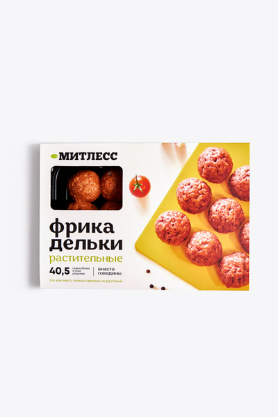 Фрикадельки Митлесс растительные, со вкусом говядины, 300 гр. купить на ...
