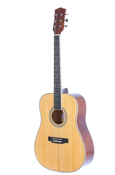 Jordani Акустическая гитара Fabio702/701/801_ Натуральная Fabio FAW-801 ...