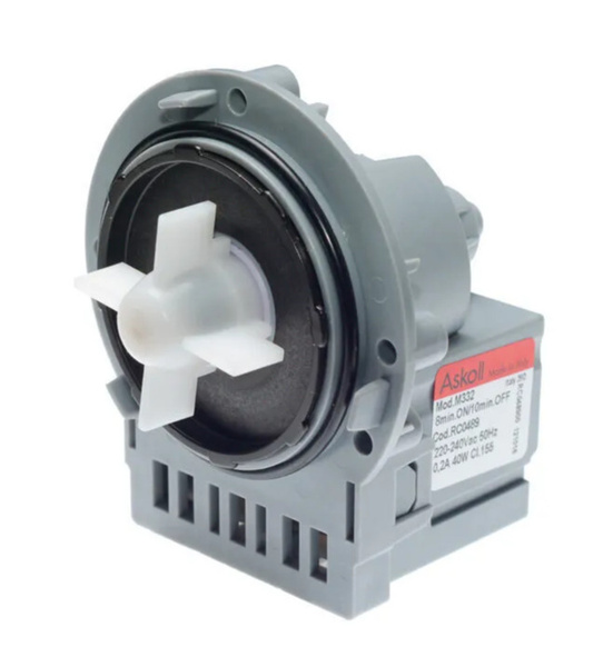 Помпа (насос) Askoll 40W на саморезах для стиральных машин Samsung, LG ...