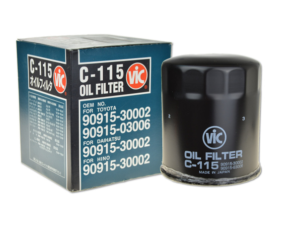 Фильтр масляный Vic C-115 - купить по выгодным ценам в интернет-магазине OZON (548697391)