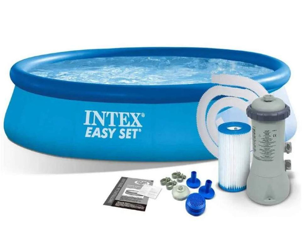 Бассейн Надувной 305x305x Intex целевая аудитория: Взрослая - купить по доступным ценам в ...