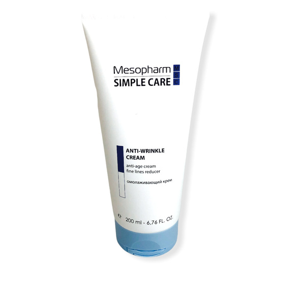 Mesopharm Омолаживающий крем для лица 200мл / Simple Care ANTI WRINKLE ...