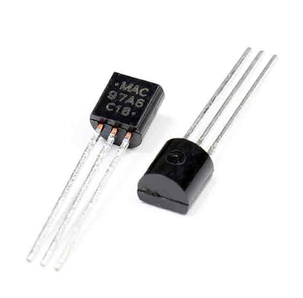 Симистор MAC97A6 0.6A 400V TO92 2шт - купить с доставкой по выгодным ...