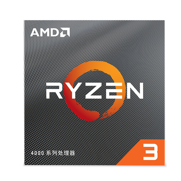 Процессор AMD Ryzen 3, BOX (без кулера), 4 яд., 3.8 ГГц 100 ...