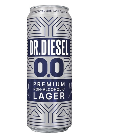 Напиток пивной безалкогольный DOCTOR DIESEL Премиум Лагер 00 ...