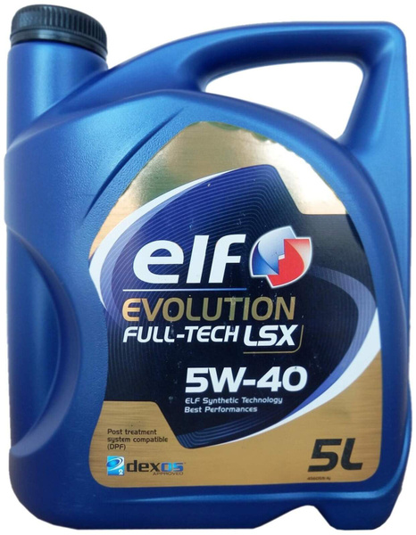 Масло моторное ELF 5W-40 Синтетическое - купить в интернет-магазине ...