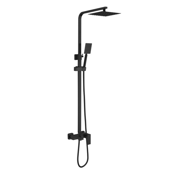 Душевая система с тропическим душем и смесителем с поворотным изливом с ручной лейкой Haiba ...