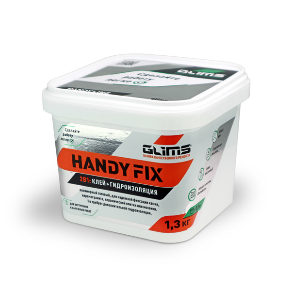 Клей для плитки Glims HandyFix, Высокая прочность, Высокая влагостойкость купить по низкой цене ...