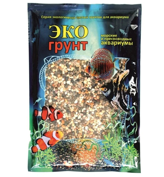 Эко Грунт Феодосия галька ,2-5 мм, 3.5 кг , г-0021 - купить с доставкой ...