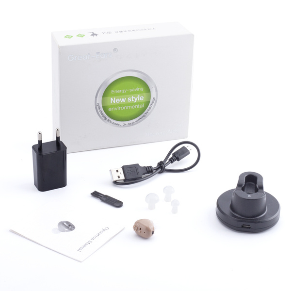 Слуховой аппарат перезаряжаемый Ite Ear слуховые аппараты для пожилых людей Audifonos усилитель