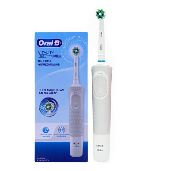 Набор электрических зубных щеток Электрическая зубная щетка Oral B D100 ...