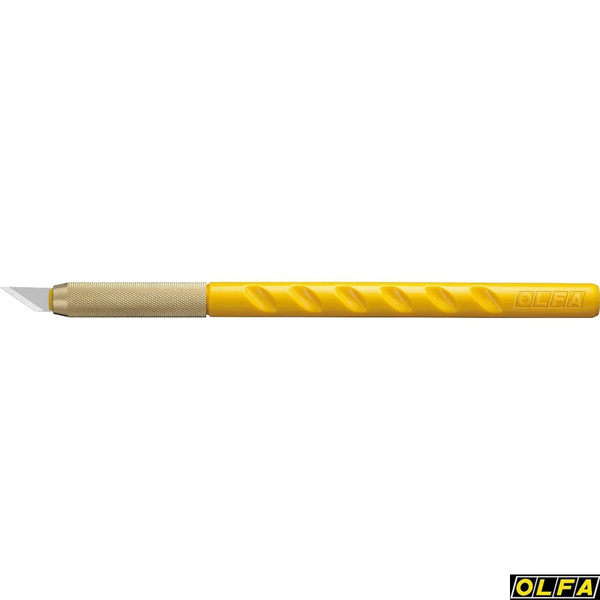 Нож с перовым лезвием OLFA 6 мм, 5 сменных лезвий (OL-AK-1/5B) - купить с доставкой по выгодным ...