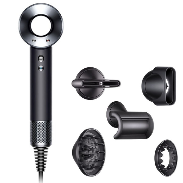 Фен для волос Dyson Supersonic HD08 Black/Nickel, черно-серый - купить ...