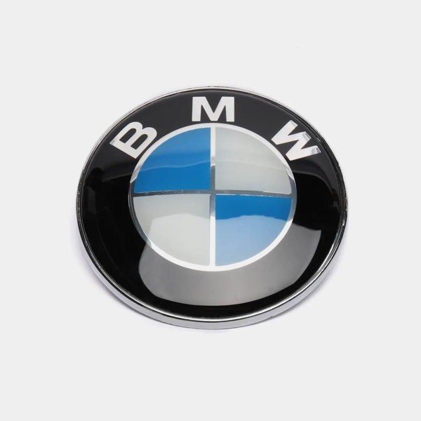 Эмблема на капот БМВ BMW 74 мм купить по низкой цене в интернет-магазине OZON (880416533)
