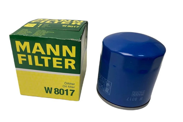 Фильтр масляный MANN FILTER W8017 - купить по выгодным ценам в интернет-магазине OZON (779567402)