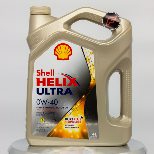 Масло моторное Shell HELIX ULTRA 0W-40 Синтетическое 4 л 550055900 ...